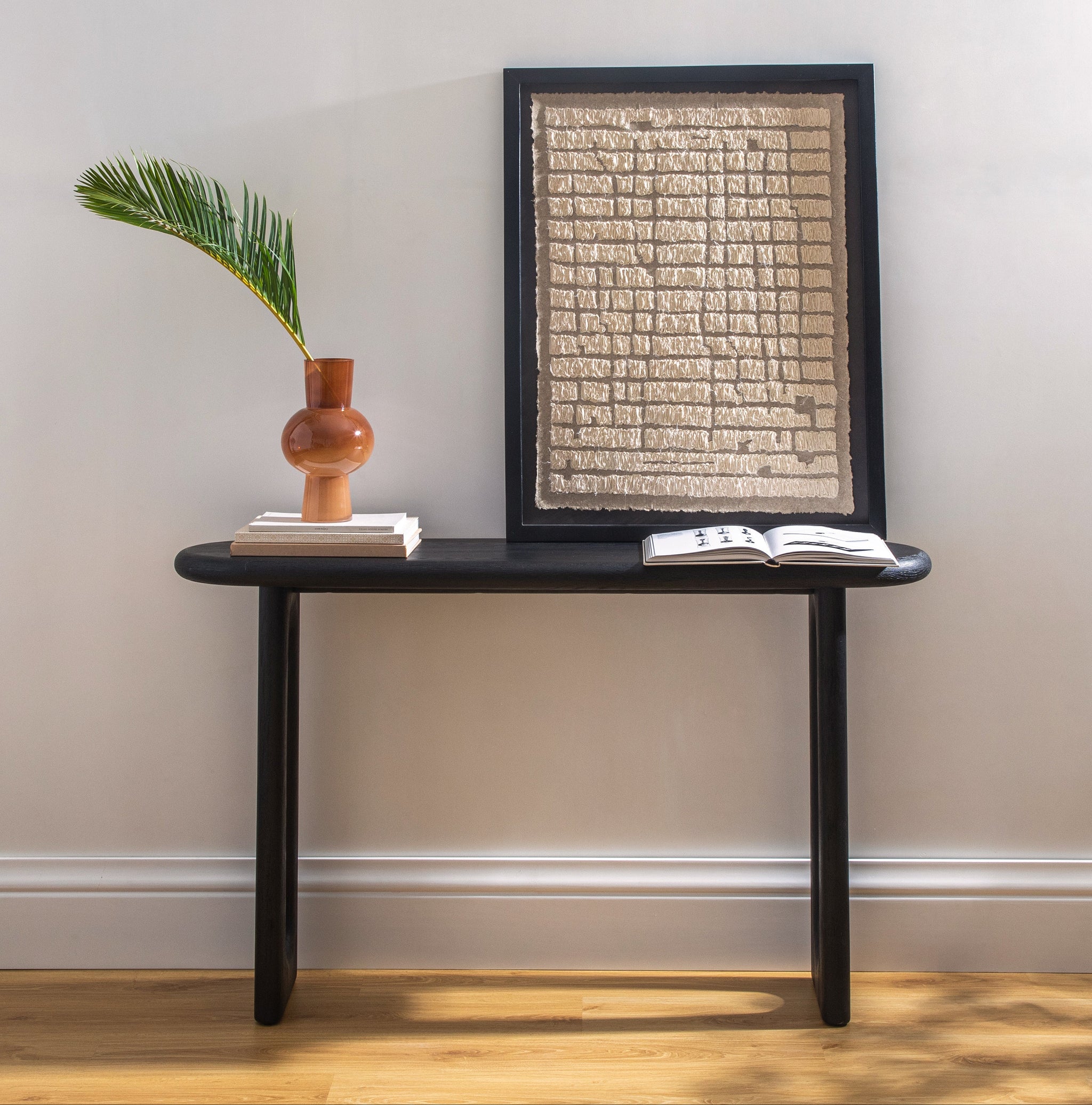 Eva Oak Console Table